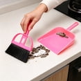 CMrtew Small Dustpan and Brush Set, Whisk Broom Dust Pan with Handle ...