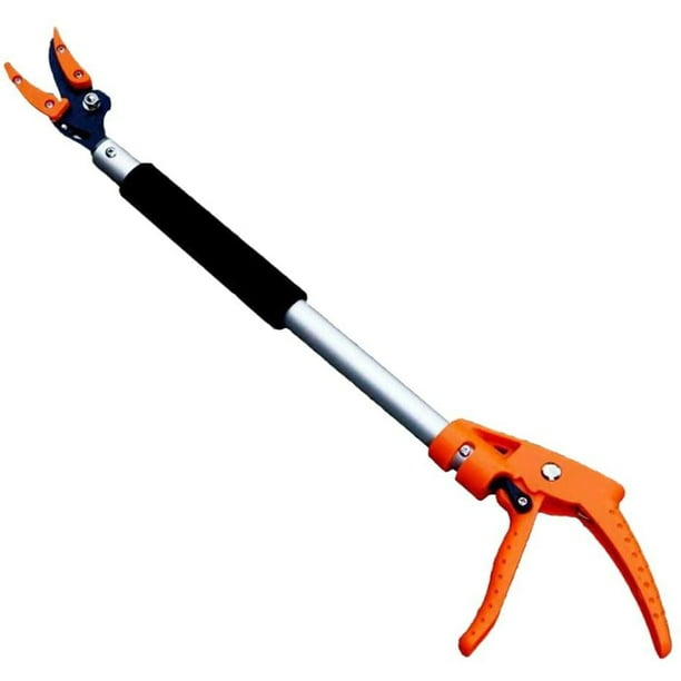 Jinnoda Fruit Picker Shear Gardening Tree Pruning Gripper Long Pole ...