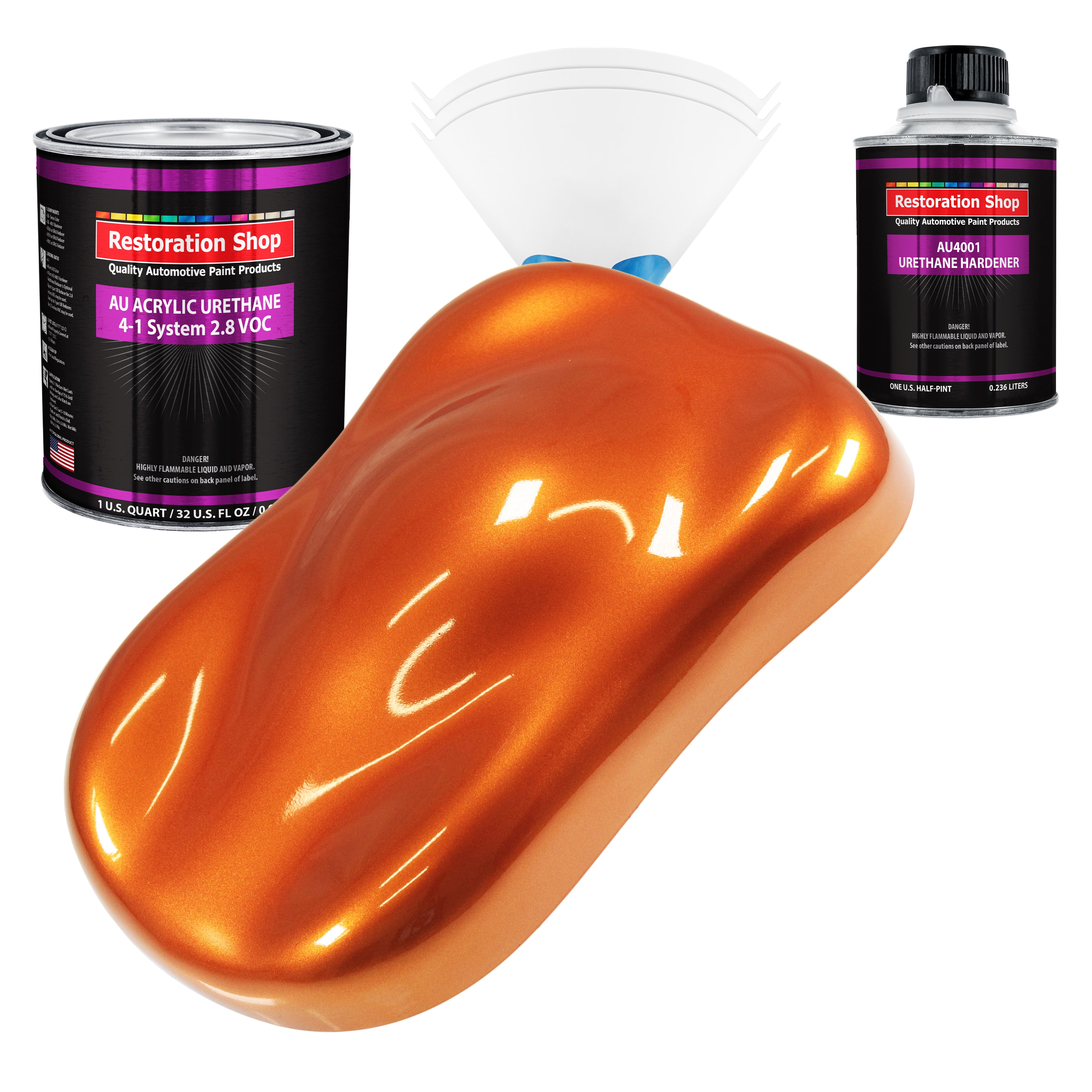 Restoration Shop Firemist Orange Acrylic Urethane Auto Paint Complete ...