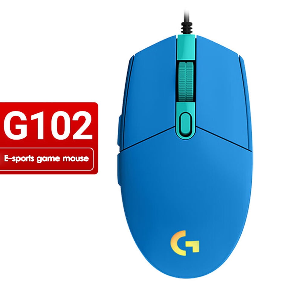 Logitech G102 Gen 2 Ratones para juegos 6 botones Ratones ópticos Ratones ópticos con cable para ...
