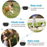 Petrainer Waterproof Vibrating Dog Shock Collar with Adjustable Electric Charging, for Training ...