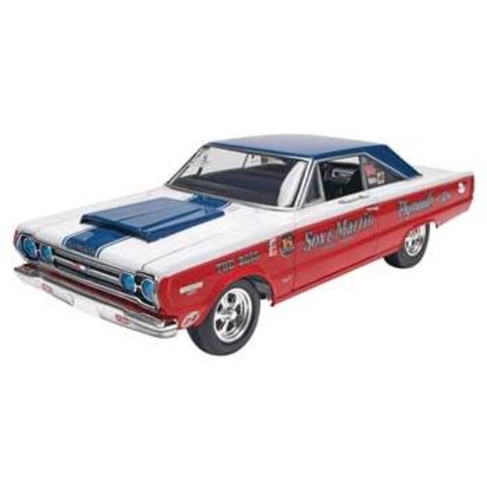 Revell 1:25 Scale '67 Plymouth GTX Toy Car - Walmart.com - Walmart.com