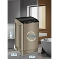 Free Shipping! KRIB BLING 17.7 lbs Automatic Washing Machine, LED ...