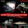 7 INCH LED Glass Headlight Round,l Classic Look Conversion Chrome pair ...