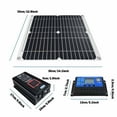 ALLTIMES 200W Solar Panel Kit with 100A Controller, 6000W Inverter for ...