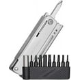 Roxon Spring Assisted Mini Multitool - 13-in-1 Folding Scissors with ...