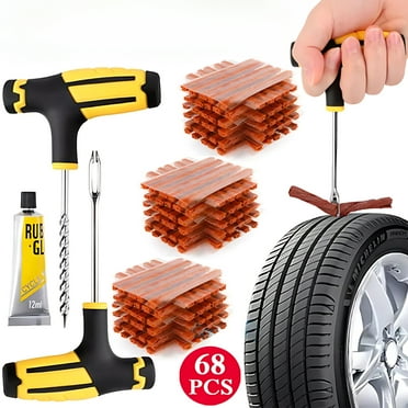 Stop & Go 1066 27-Piece Tubeless & Tube-Type Tire Repair Kit - Patches ...