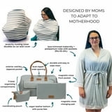 Baby Boldly Pre-packed Hospital Bag for Mom, Labor Essentials in Large ...