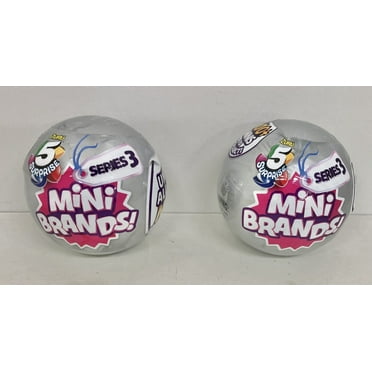 Zuru 5 Surprise Real Mini Brands Mystery Capsule Series 3 | 3 Random ...