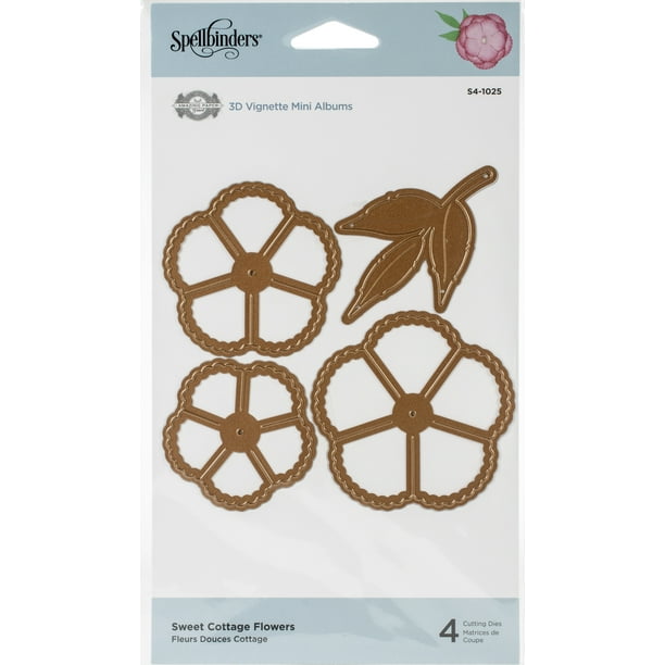 Spellbinders Shapeabilities Dies By Becca Feeken-Sweet Cottage Flowers ...