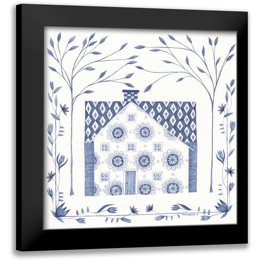 Shamp, Cindy 15x15 Black Modern Framed Museum Art Print Titled ...