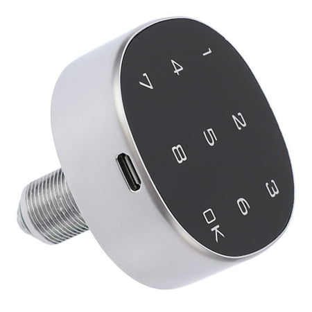 Password Lock, Zinc Alloy Digital Rust Resistant Touch Screen ...