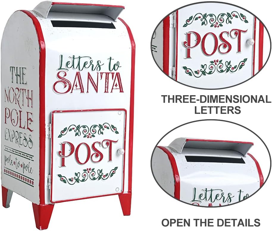 Rae Dunn Post Letter Mailbox By Magenta (north Pole Flag Rae Dunn ...