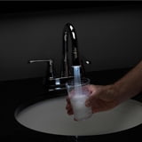 Homewerks Two Handle Bathroom Faucet with LED Aerator in Chrome ...
