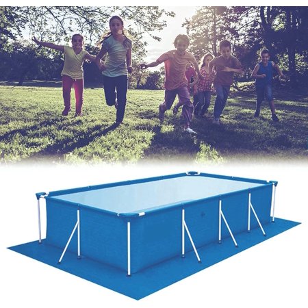 Above Ground Pool Ground Cloth Square Floor Swimming Pool Mat Foldable ...