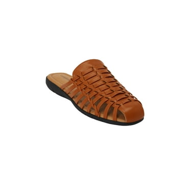 FUZZY Rhea Women Extra Wide Width Comfort Clogs - Walmart.com