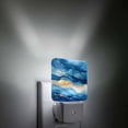Blue Waves Plug-in LED Night Lights Abstract Golden Giraffe Auto Dusk ...