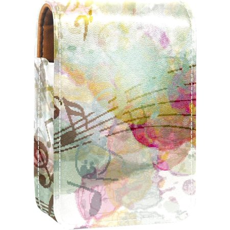 Tabula Pattern Lip Gloss Holder Lipstick Case Portable Makeup Bag ...