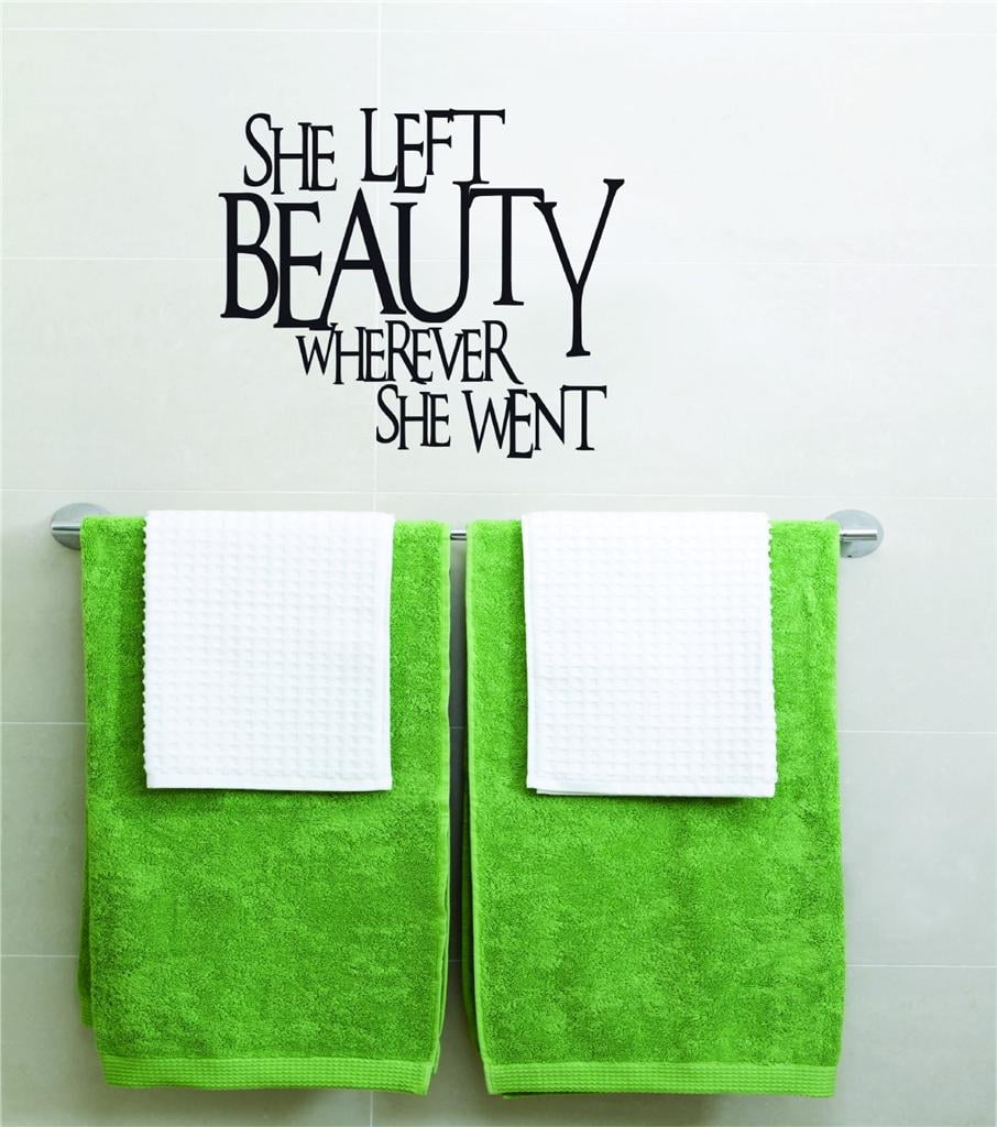Design With Vinyl She Left Beauty Where Ever She Went Artwork Love ...