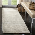 SAFAVIEH Marbella Christina Solid Runner Rug, Light Grey, 2'3" x 8 ...