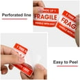 L LIKED, Fragile Stickers, 2x3 inch, 500 Labels Roll, Strong Adhesive ...