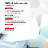 T04D100 ink maintenance box Replacement for epson T04D1 maintenance box ...