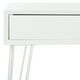 Safavieh Cade Mid-Century Retro Two Drawer Desk, White - Walmart.com