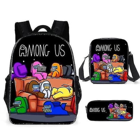 Backpack Among Us School Bag 3 Pack | Walmart Canada