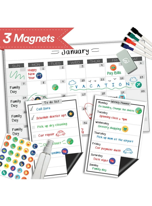 Dry Erase Calendar Boards in Whiteboards & Dry Erase Boards - Walmart.com
