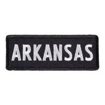 Arkansas Razorbacks Sew-On, Iron-On & Peel-Stick NCAA Embroidered Patch ...