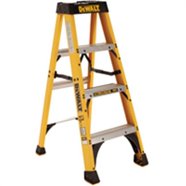 Louisville Ladder FXP1703 3 ft. Fiberglass Platform Ladder, Type IA ...