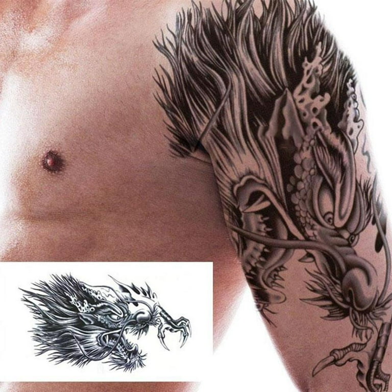 Shoulder Dragon Tattoos For Men