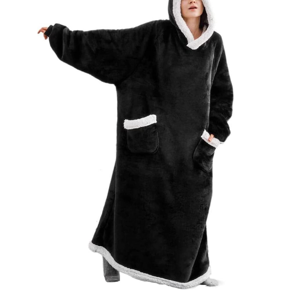 Click here for Lartppy Cuddly Blanket With Sleeves  Oversized Sof... prices