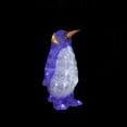 Northlight 12.5" LED Lighted Commercial Grade Acrylic Penguin Outdoor ...