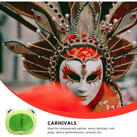 Frog Hat Ears Rabbit Finn Hood Frog The Adult Plush Headband Human ...