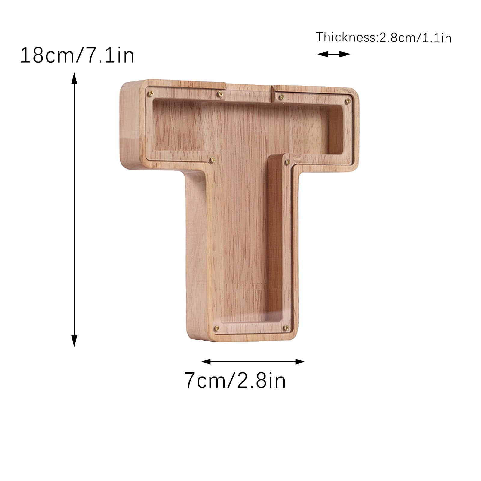 Click here for Agiferg Personalized Wooden Name Money Box Wooden... prices