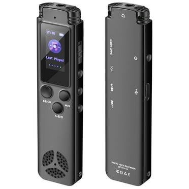 Sony 4GB Handheld Digital Voice Recorder with Volume Control, Built-in ...