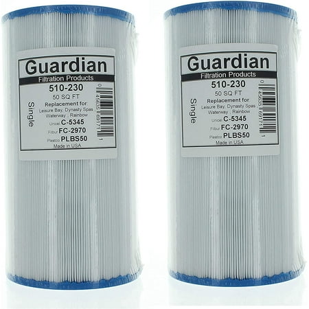 2 Guardian Pool Spa Filter Replaces Unicel C-5345-FC-2970-PlbS50 ...