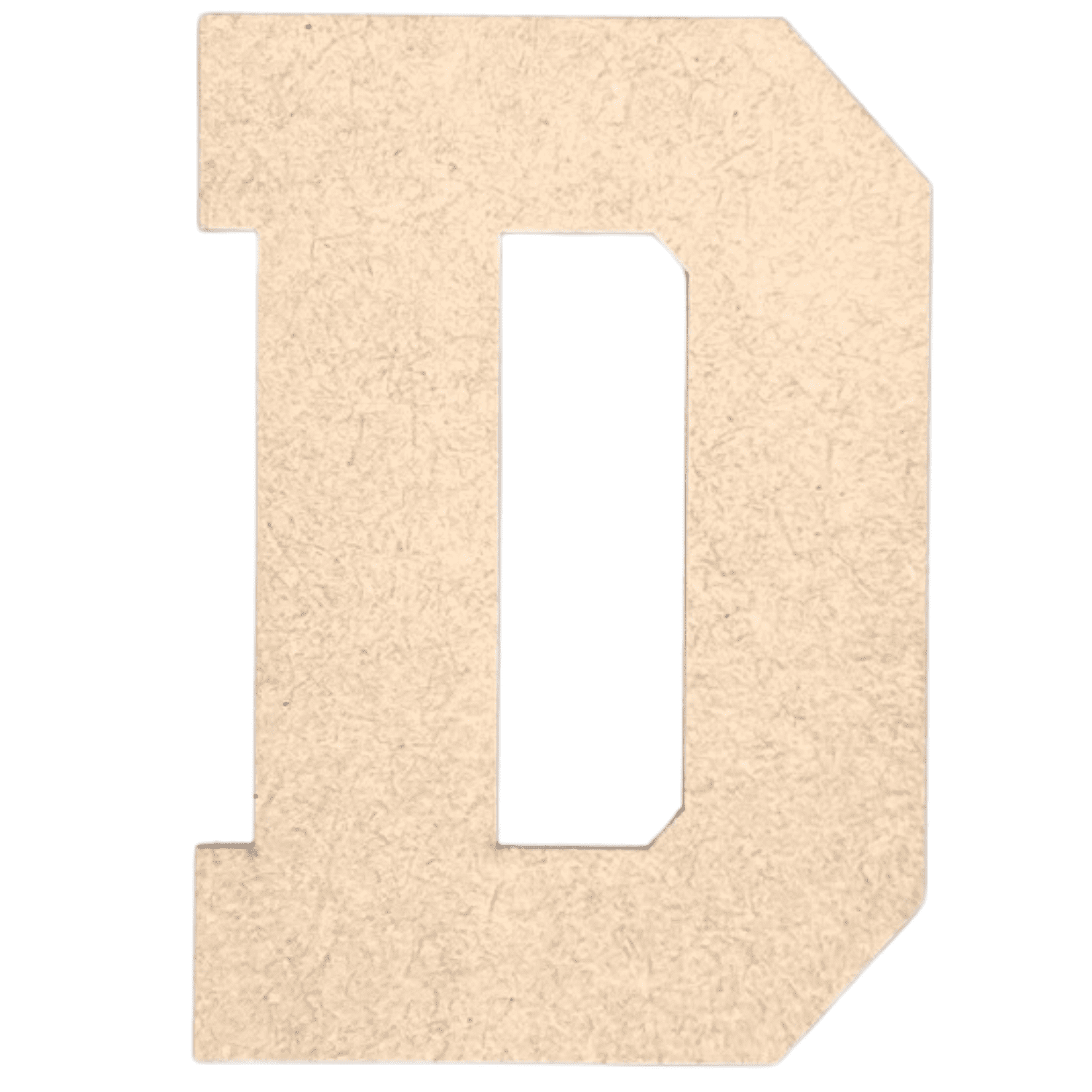 Krafty Supply - 10" Tall MDF Letter D | 1/8" Thick |Collegiate|Wooden ...