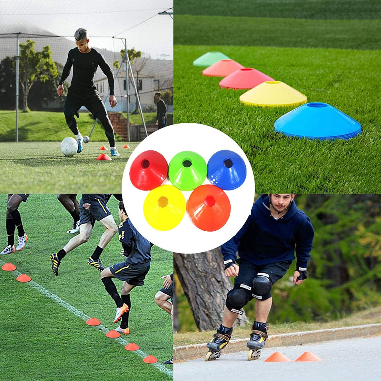 Click here for Xiang Marker Cones，50 Pieces Cones For Cone Traini... prices