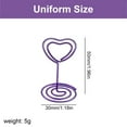 10Pieces 1.9Inch Table Number Holders Wire Place Card Clip Holders ...