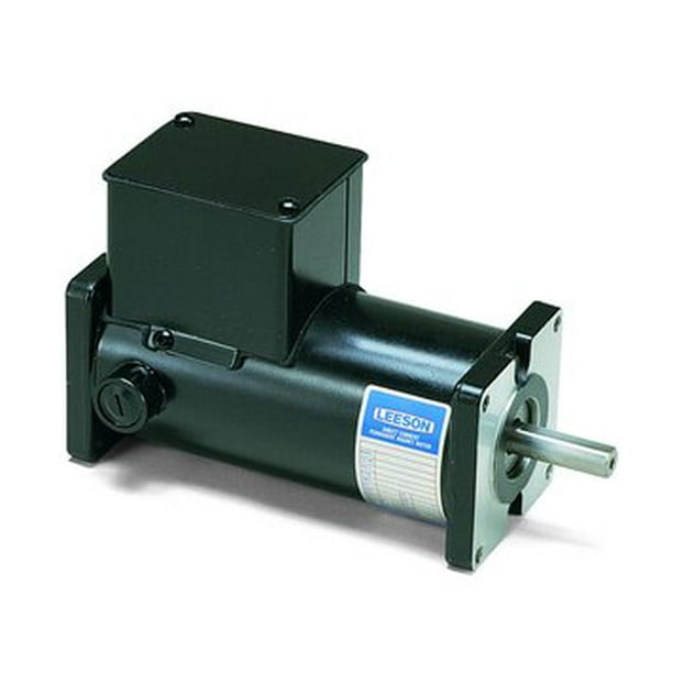 Permanent Magnet 90V DC Motor 1/4 hp 3500 RPM 31GS Frame Leeson ...