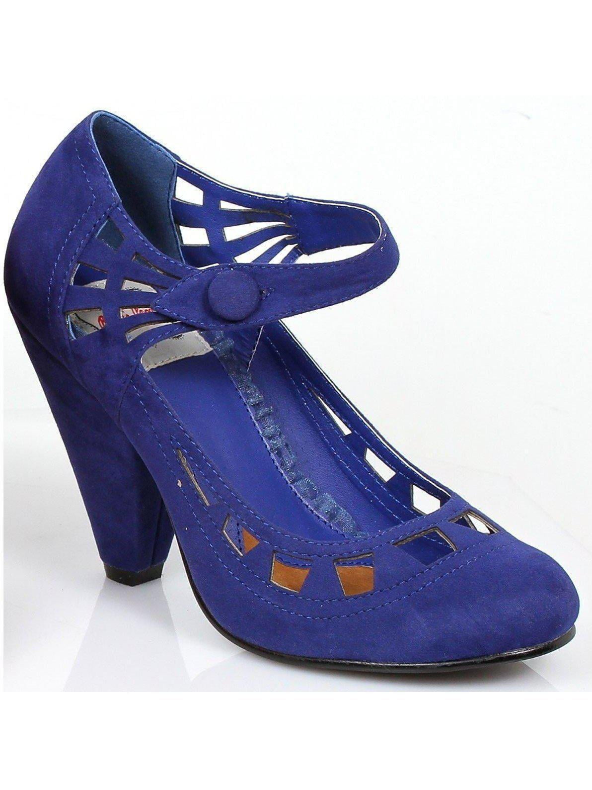 Ellie Shoes E-BP403-Everly 4" Closed Toe Heel Purple / 10 - Walmart.com