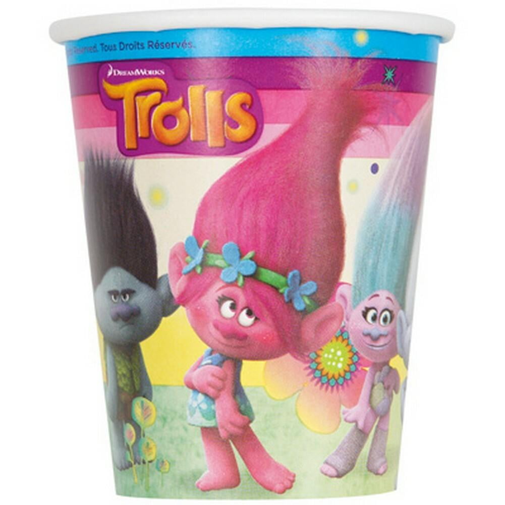 Trolls 9oz Party Cups [8 per Pack] - Walmart.com