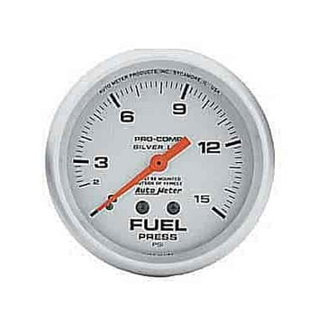 AUTO METER 3311 2IN FUEL PRESS, 0-15 PSI, MECH - Walmart.com