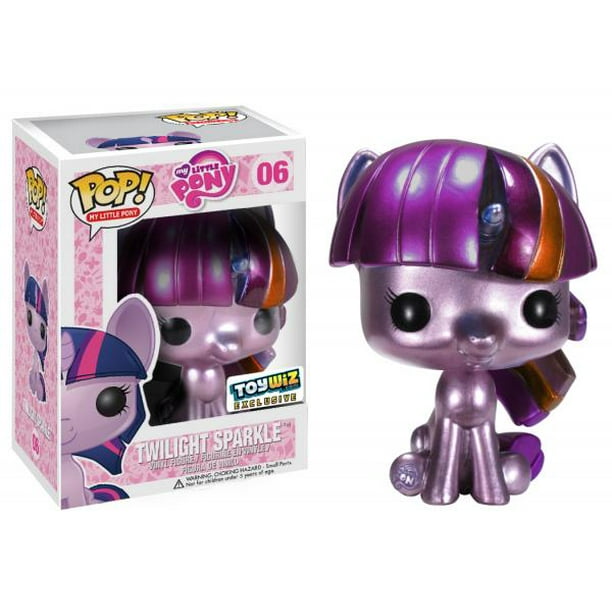 Funko POP! My Little Pony Metallic Twilight Sparkle Vinyl Figure [Metallic] - Walmart.com ...