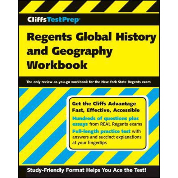 Pre-Owned CliffsTestPrep Regents Global History and Geography Workbook ...