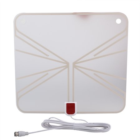 Thin Antenna, Transparent Pattern Thin HDTV Antenna, Not Blocking Light ...