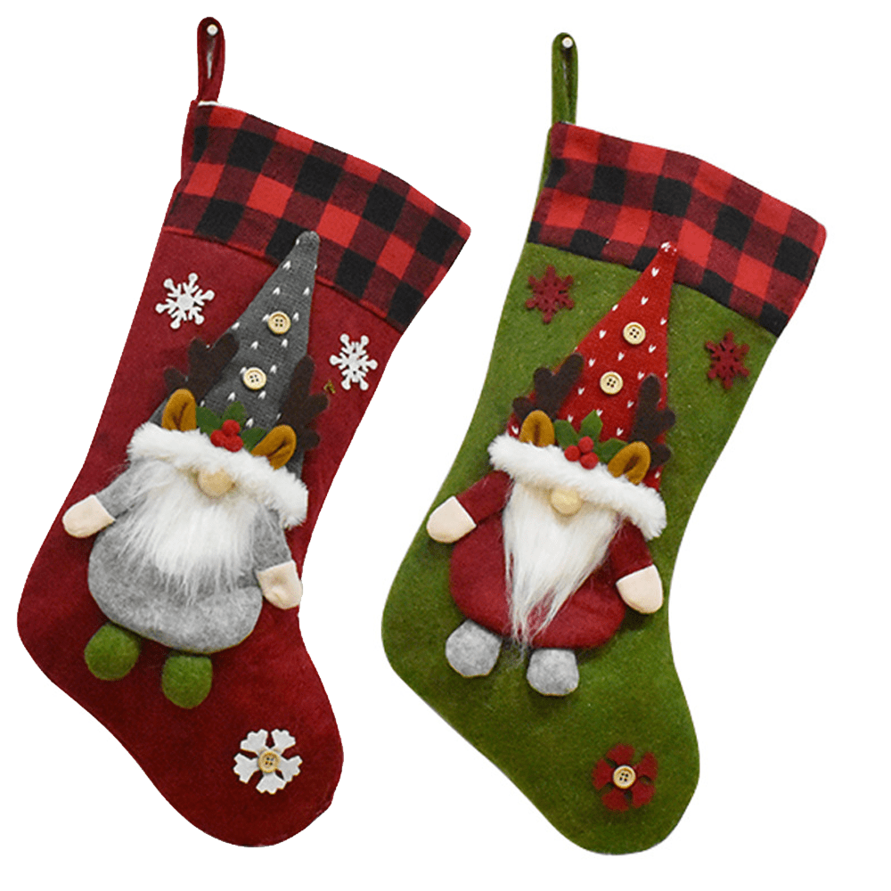 Click here for Hesignd Christmas Stocking 2pack  3d Gnomes Santa... prices