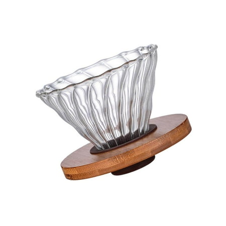 Clear Glass Coffee Dripper Drop Dripper Coffee Leaky Over Coffee ...